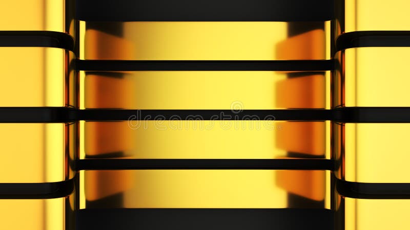 Goldene Streifen stock abbildung. Illustration von feld - 31365444