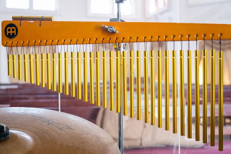 Röhrenglocken stockfoto. Bild von musik, horizontal, glocken - 42455582