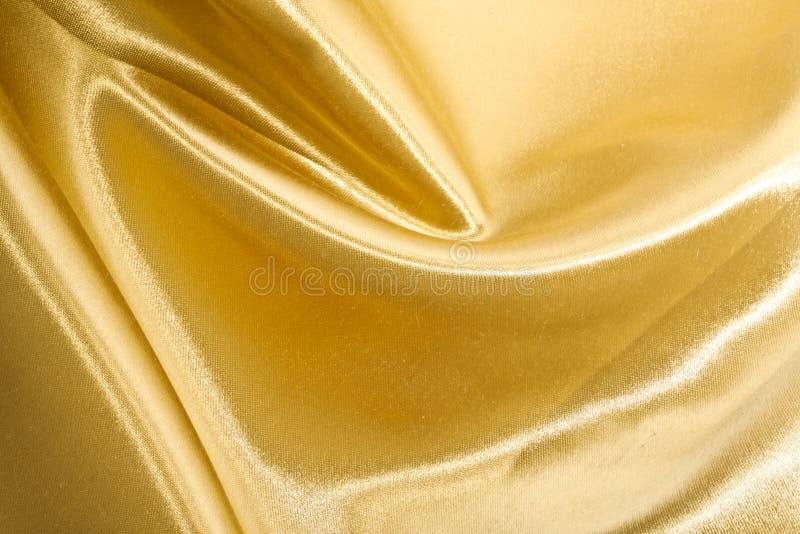 Goldene Seide stockfoto. Bild von geplätschert, gold - 35562868