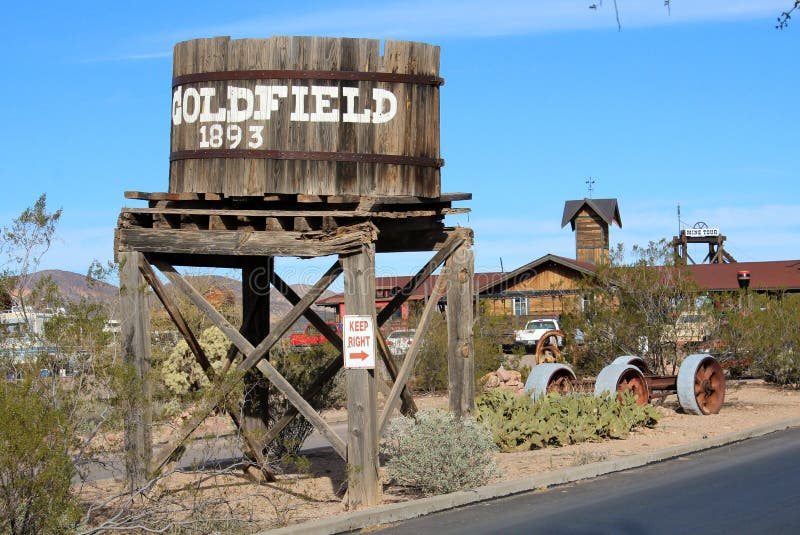 Goldfield, Arizona editorial image. Image of ghosttown - 29195955
