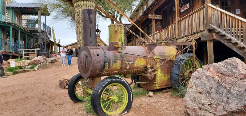 Goldfield Ghost Town Apache Junction Arizona Editorial Photo - Image of ...
