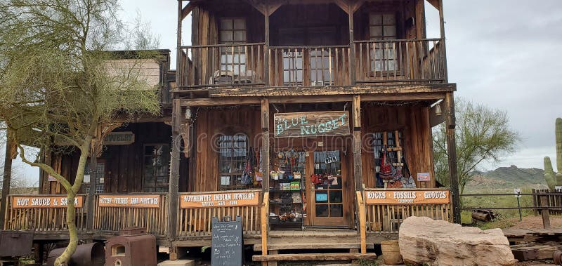 Goldfield Ghost Town Apache Junction Arizona Editorial Image - Image of ...