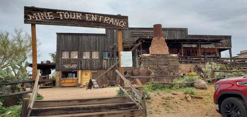 Goldfield Ghost Town Apache Junction Arizona Editorial Photography ...