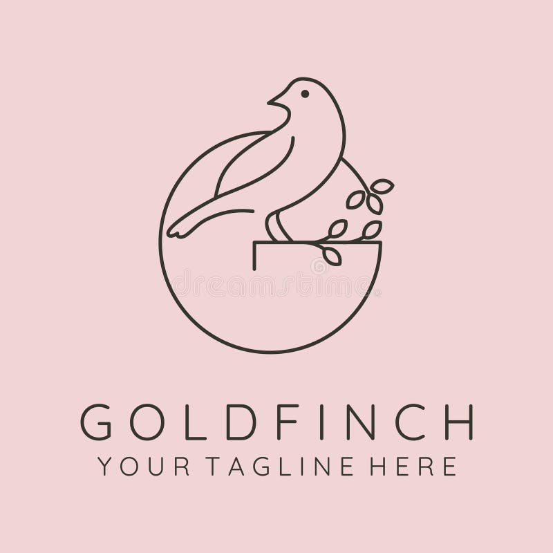 Goldfinch Logo Stock Illustrations – 82 Goldfinch Logo Stock ...