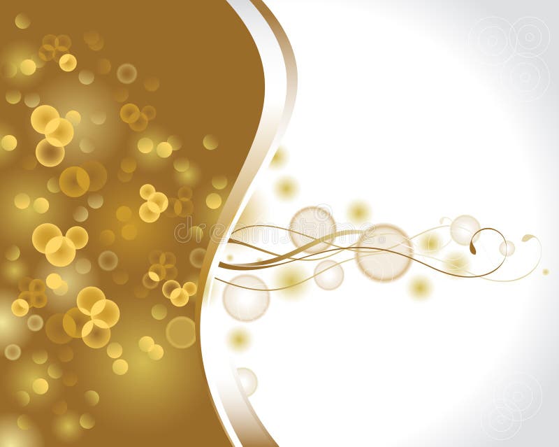 Goldish Glimmered Background Stock Vector - Illustration of abstract ...