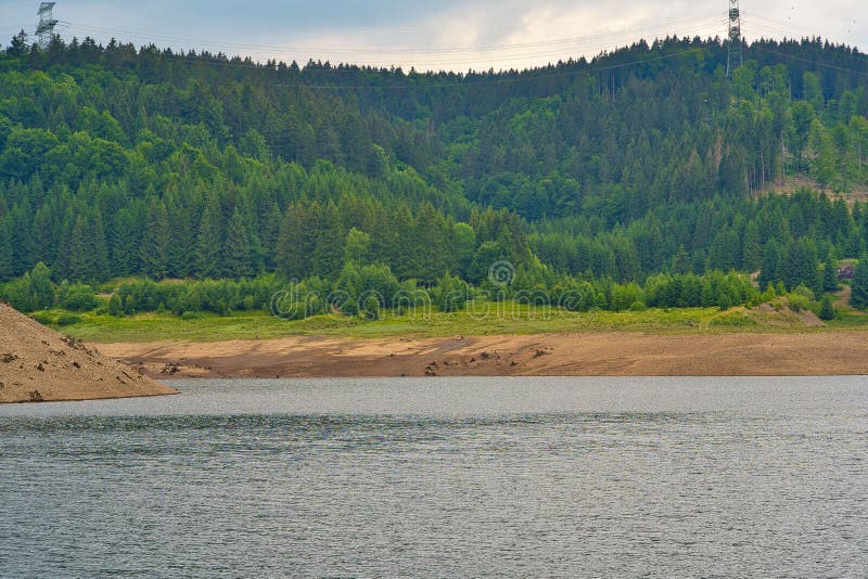 Goldisthal Pumped Storage Plant in the Thuringian Forest, Germany Stock ...