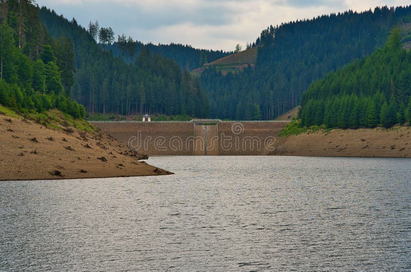 Goldisthal Pumped Storage Plant in the Thuringian Forest, Germany Stock ...