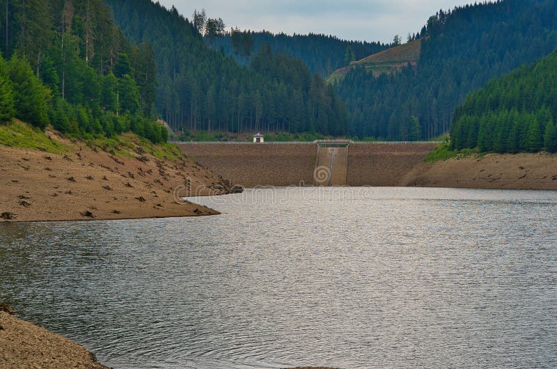 Goldisthal Pumped Storage Plant in the Thuringian Forest, Germany Stock ...