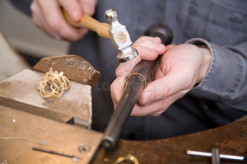 Goldsmith stock image. Image of measurement, creation - 18420423