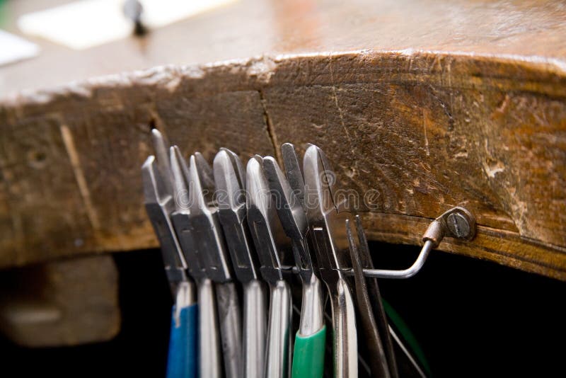 Goldsmith tools stock image. Image of equipment, pectoral - 8027241