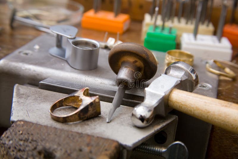 Goldsmith s tools stock photo. Image of shot, magnifying - 22813390