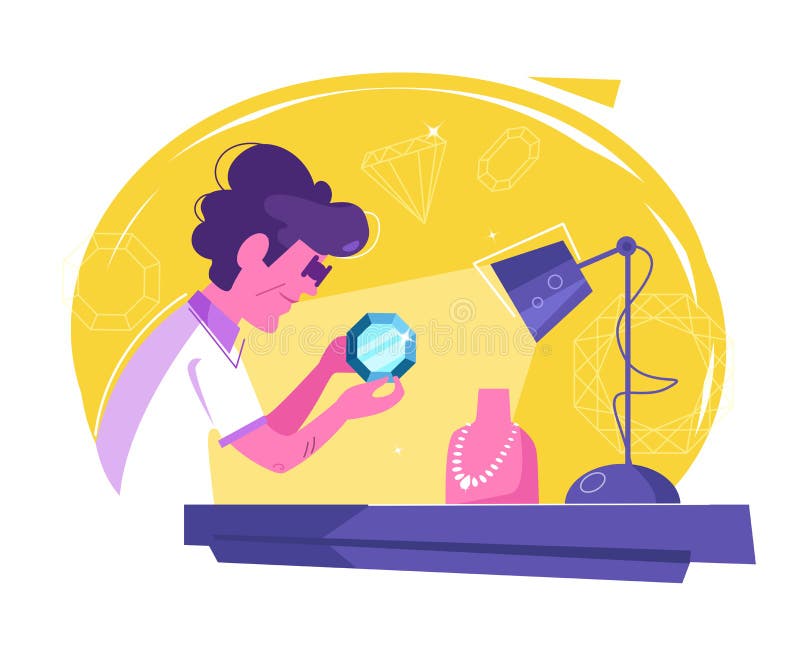 Vector Goldsmith Stock Illustrations – 648 Vector Goldsmith Stock ...