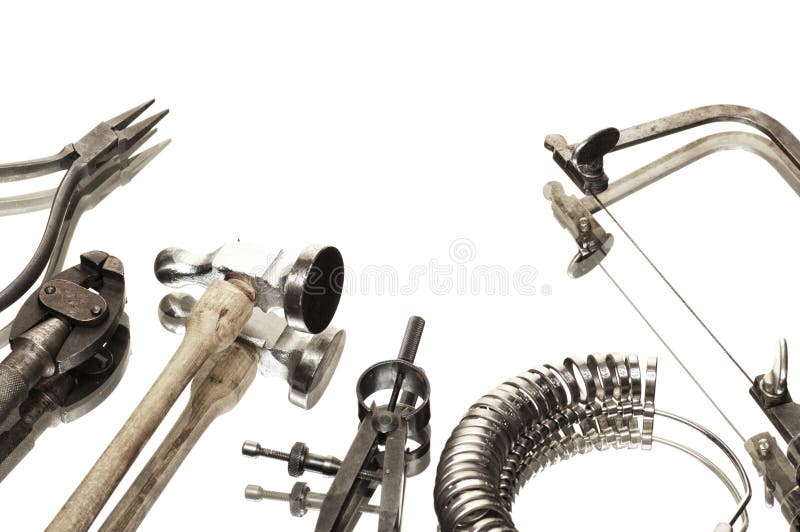Different Goldsmith's Tools Stock Photo - Image of calliper, instrument ...