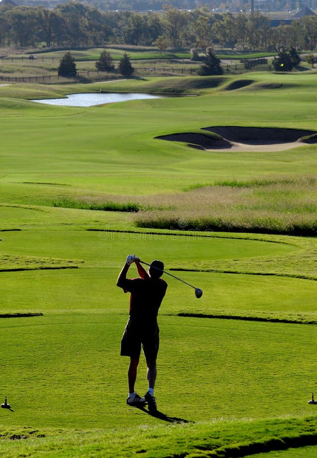Golf stock photo. Image of relax, hole, ball, birdie, time - 595854