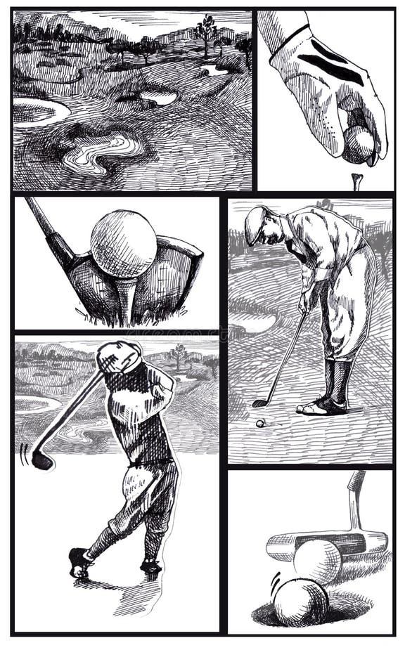 Vintage Golf Cartoon Stock Illustrations – 921 Vintage Golf Cartoon ...