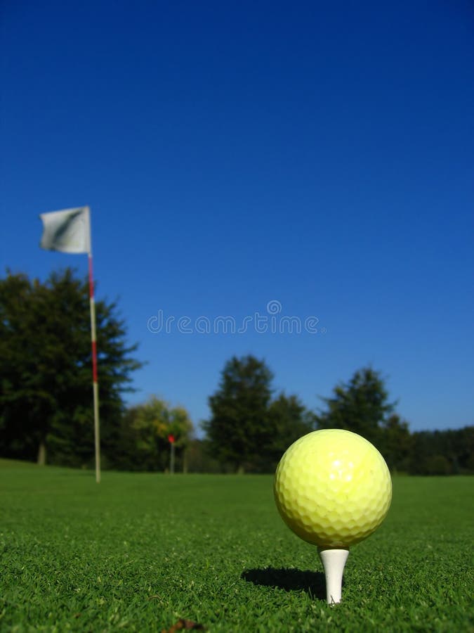 Flying golf ball stock photo. Image of flying, movement - 2286686