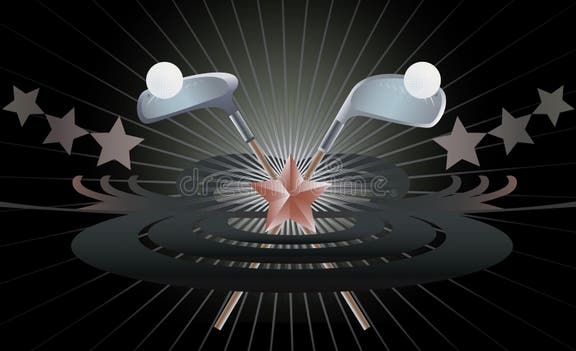 Golf abstract background. stock vector. Illustration of golf - 14199961