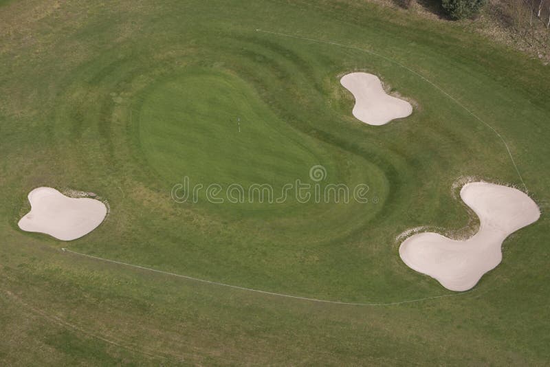 Golf aerial stock photo. Image of bushes, golf, view - 13828334