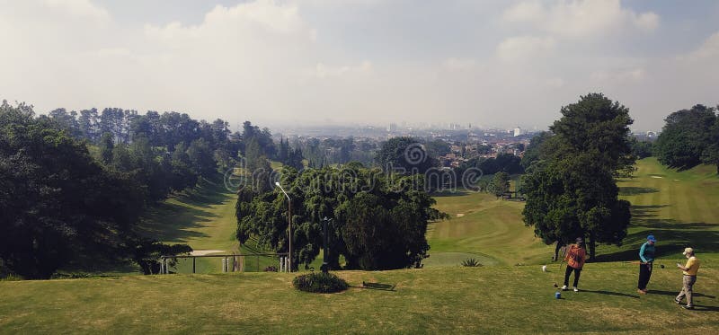 Golf Background Panorama Landscape Photos Editorial Stock Photo - Image ...
