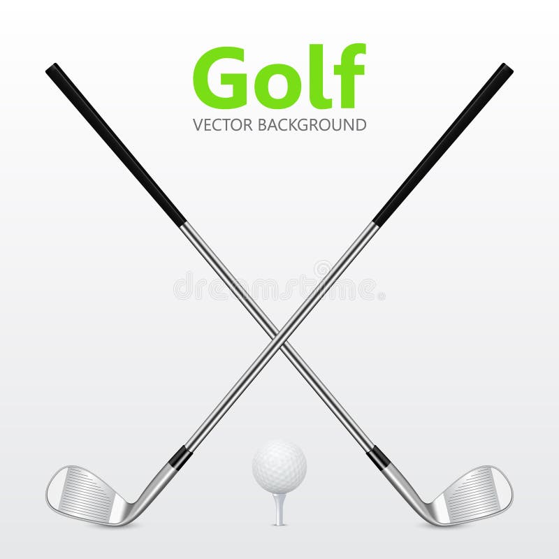 Golf Club Cross Stock Illustrations – 151 Golf Club Cross Stock ...