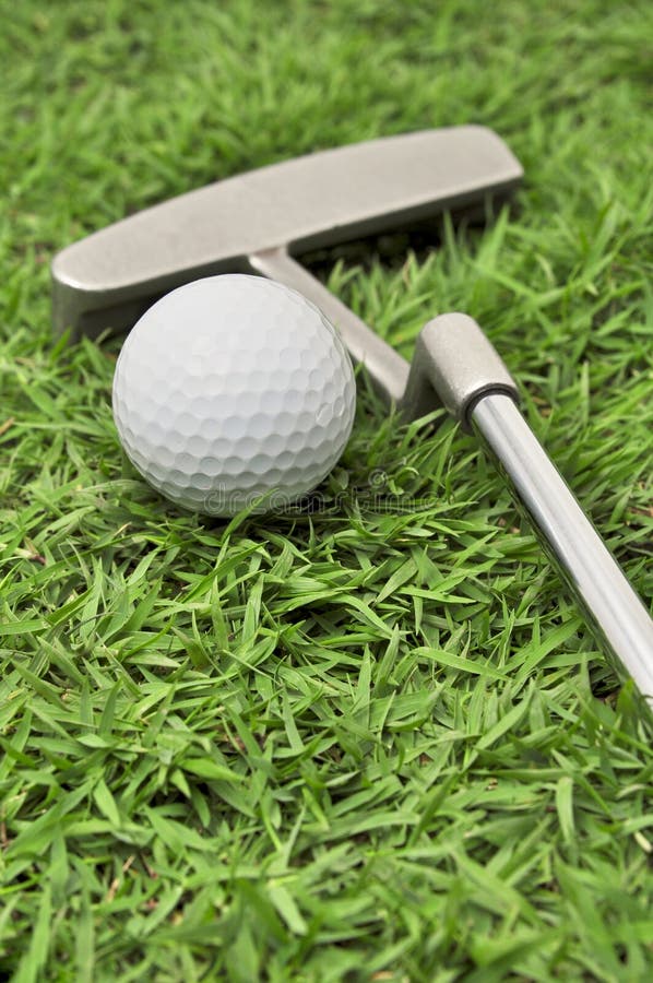 Golf ball stock photo. Image of grass, object, ball, outdoors - 22568174