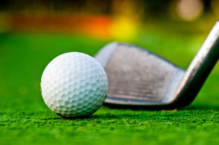 Golf ball stock photo. Image of golf, leisure, objects - 27321554