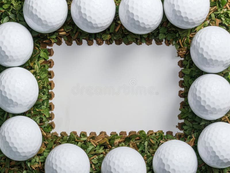Golf ball background stock illustration. Illustration of graphic ...
