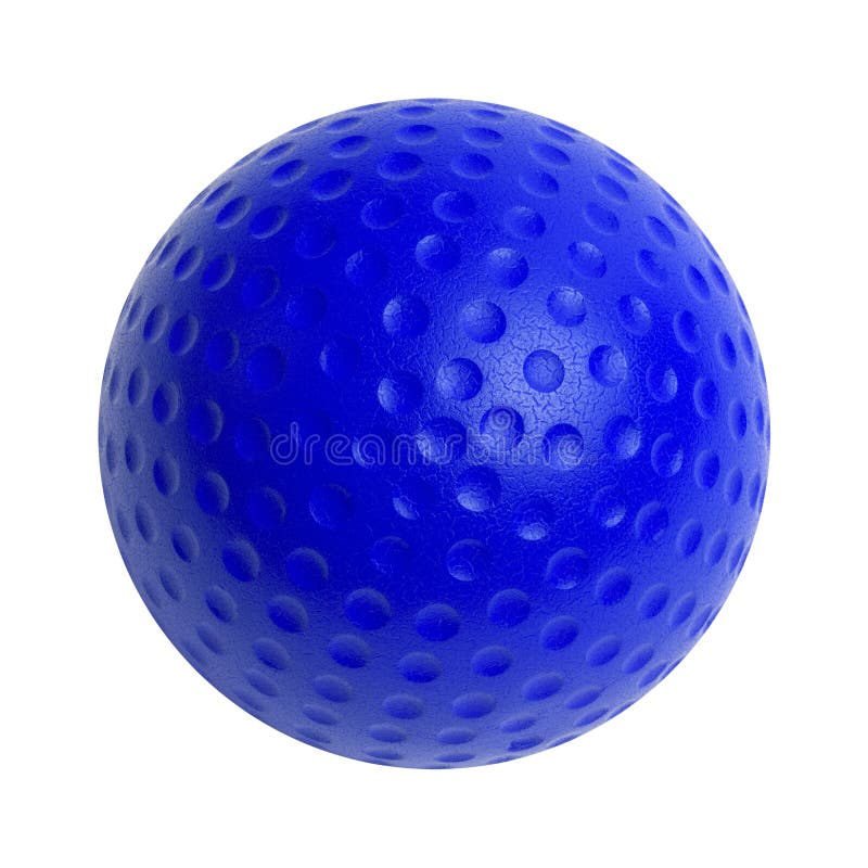 Golf Ball Blue stock photo. Image of pursuit, bright - 79379664