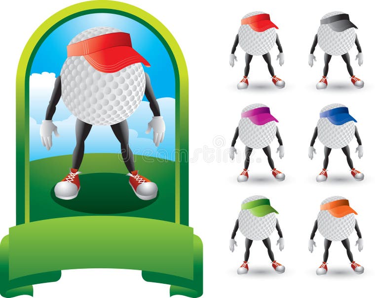 Cartoon Golfball Stock Illustrations – 510 Cartoon Golfball Stock ...