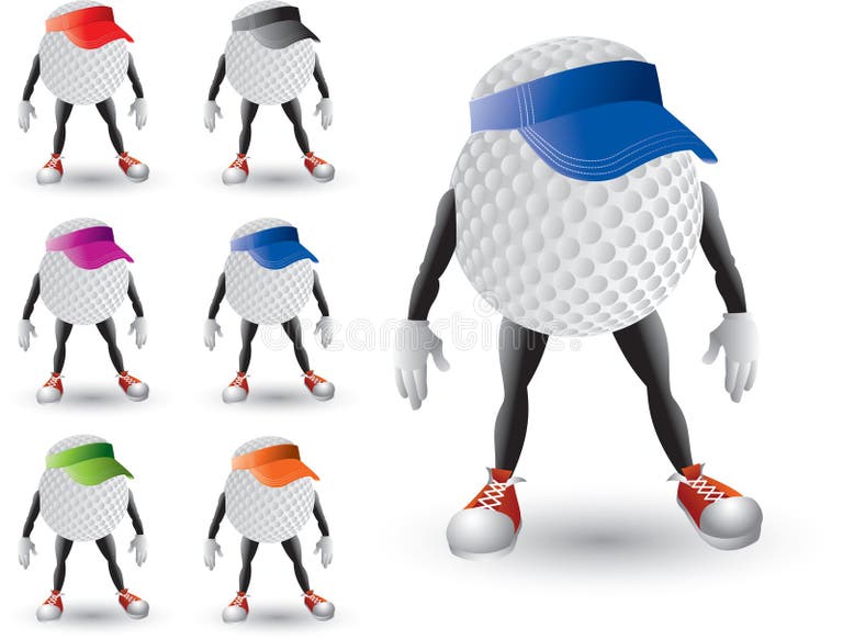 Cartoon Golfball Stock Illustrations – 517 Cartoon Golfball Stock ...