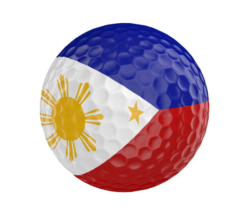 Philippines Flag Golf Ball Stock Illustrations – 2 Philippines Flag ...