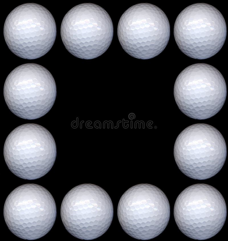 Golf frame stock photo. Image of border, pegs, sports - 4296138