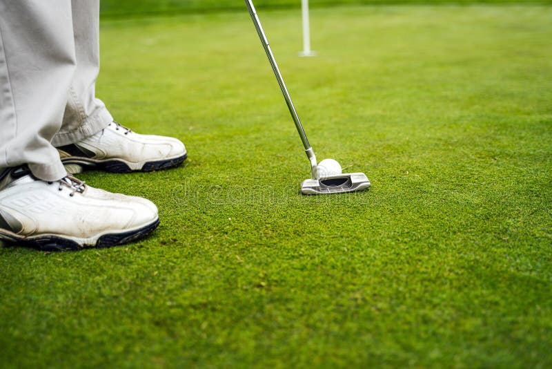 Golf Ball in a Golfing Field during Daytime Stock Photo - Image of ...