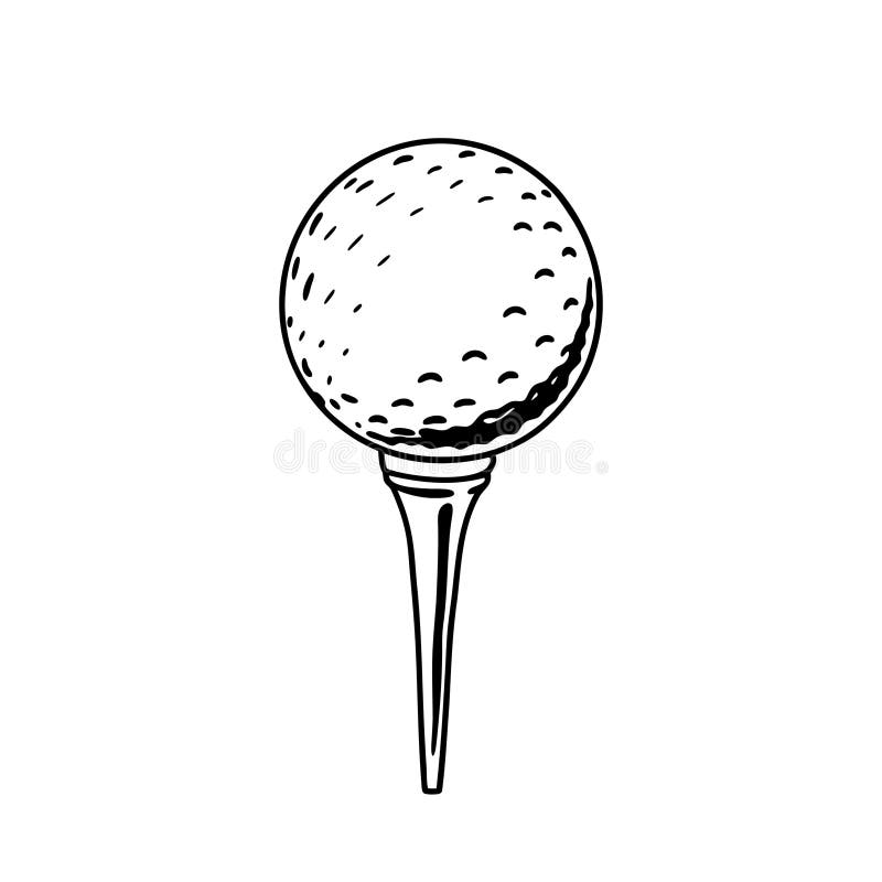 Golf Ball Icon. Golf Ball Isolated Icon. Golf Ball Symbol. Vector ...