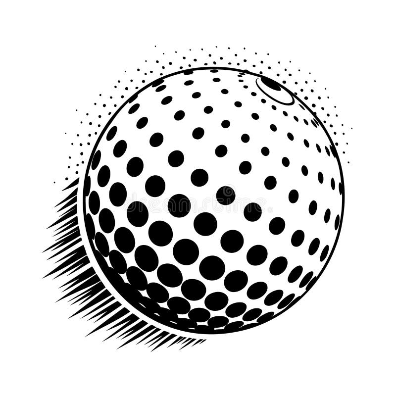 Golf Ball Icon. Golf Ball Isolated Icon. Golf Ball Symbol. Vector ...