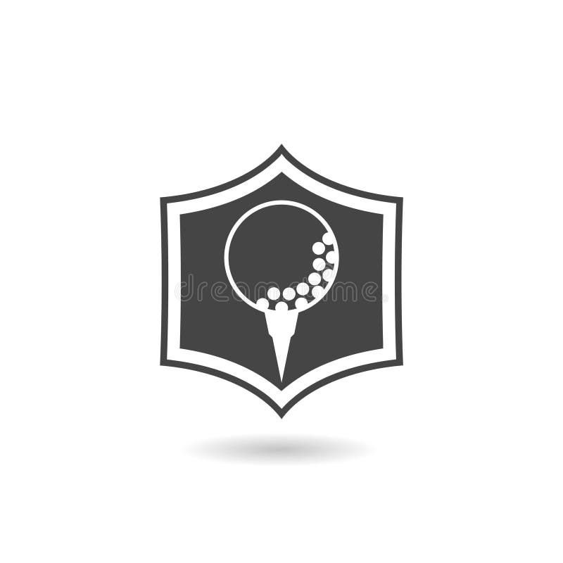 Shadow Logo Golf Ball Stock Illustrations – 370 Shadow Logo Golf Ball ...