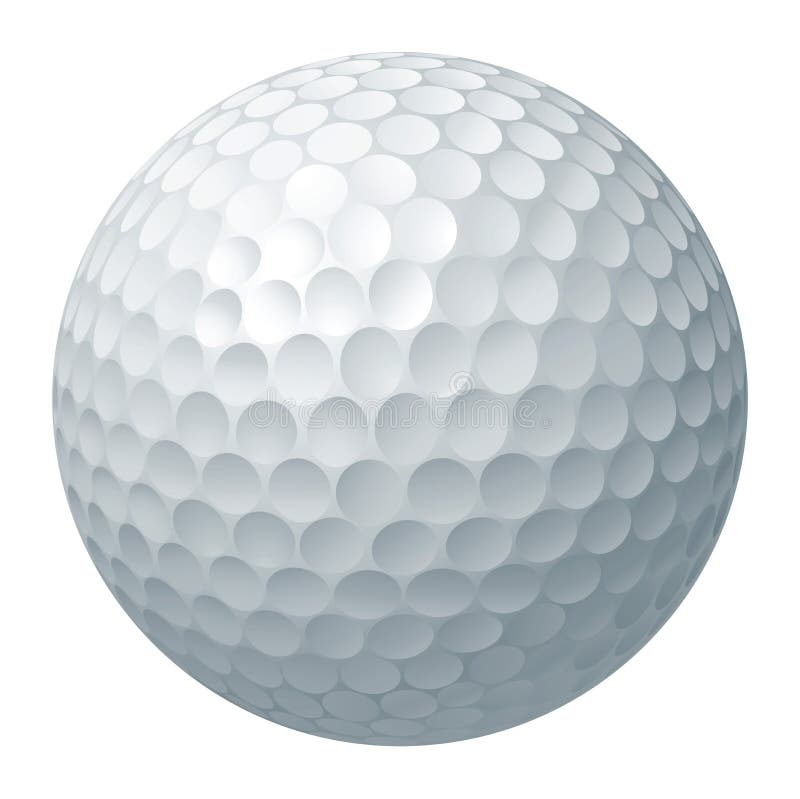 Golf Ball Vector Ai