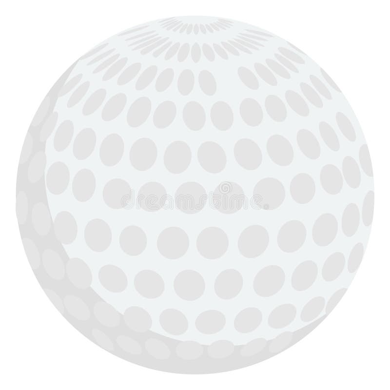 Golf Ball Color Vector Icon Isolated and Fully Editable Stock Vector ...