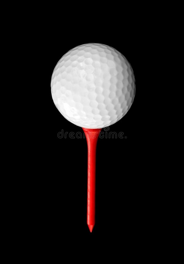 Golf Ball near Pin stock image. Image of flag, shallow - 2237201