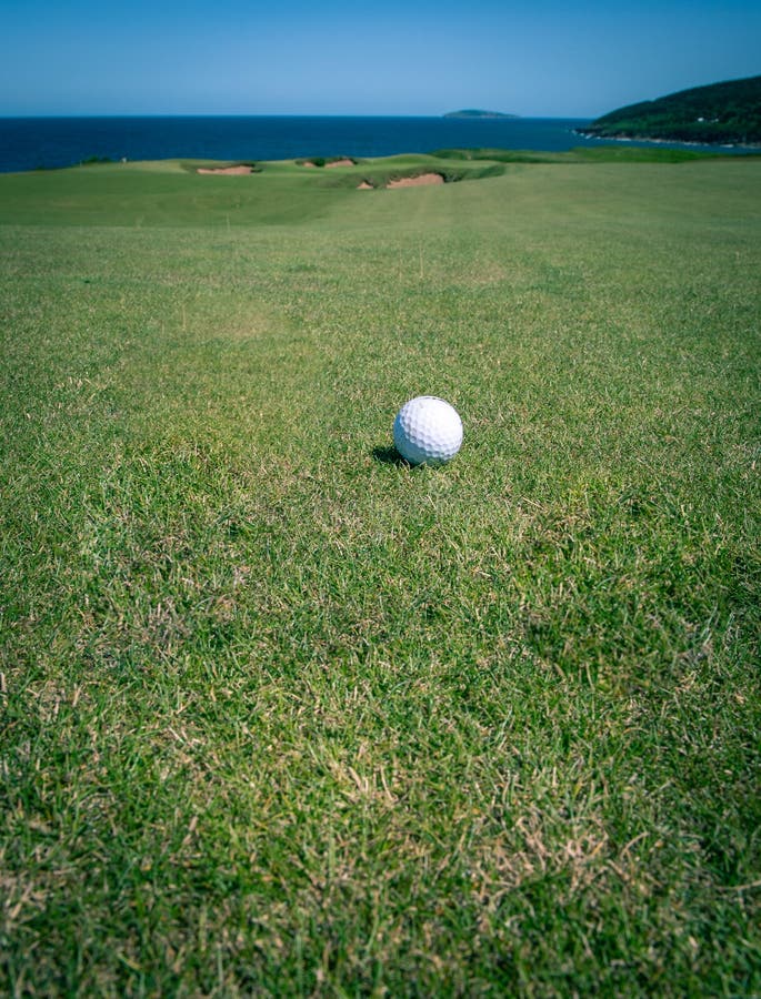 Fairway of a golf course stock image. Image of canada - 211997027