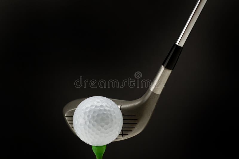 Golf ball tee off stock image. Image of leisure, golfball - 14956333