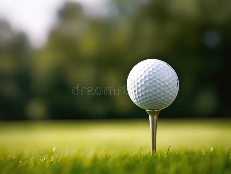 Golf Ball Tee stock image. Image of goods, sport, game - 373391827