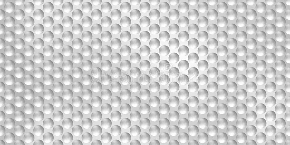 Golf Ball Texture. White Dimpled Golfball Pattern Stock Vector ...