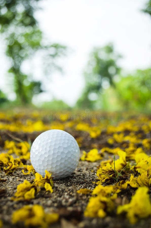 Golf ball stock image. Image of cloud, landscape, natural - 44300037