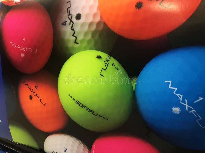 Old Two Color Golf Clubs Bag Stock Image - Image of lifestyle, isolated ...