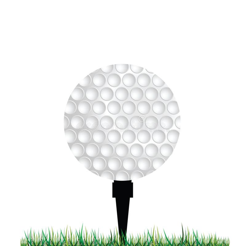 Golf Balls Vector Illustration Stock Vector - Illustration of play ...