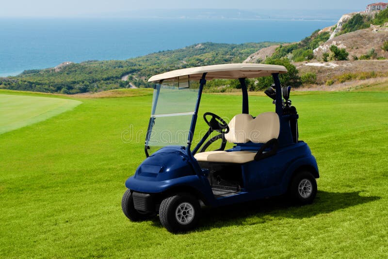 Golf car stock photo. Image of grass, golfing, buggy - 11460998