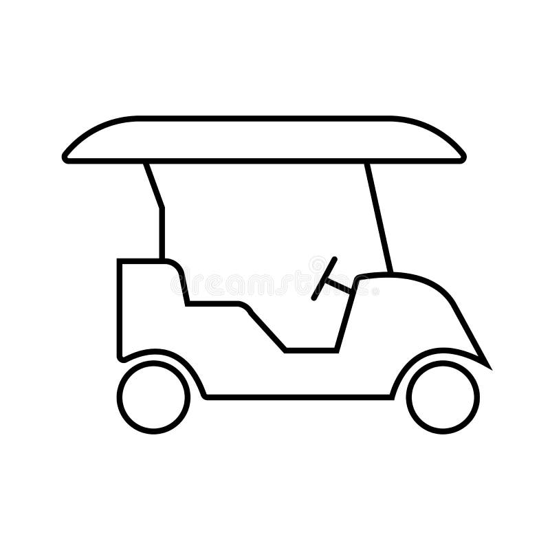 Outline Golf Car Stock Illustrations – 566 Outline Golf Car Stock ...
