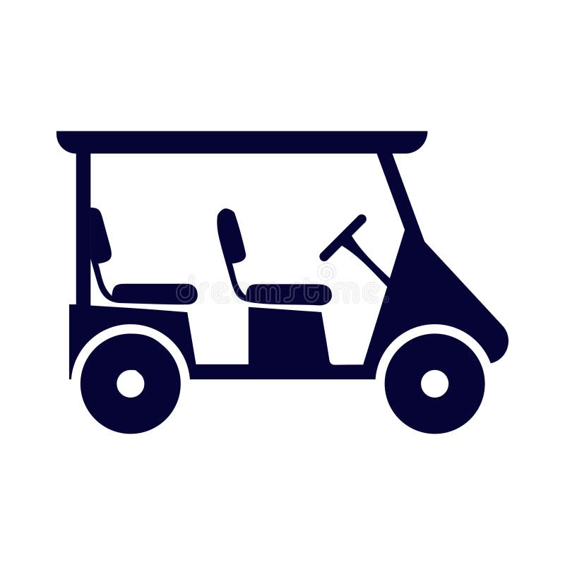 Golf Cart, Golf, Buggy Car, Game Golf Cart Icon Stock Vector ...