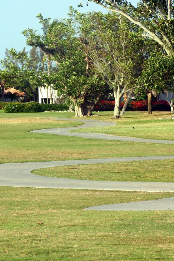 Golf Cart Path Picture. Image: 717975